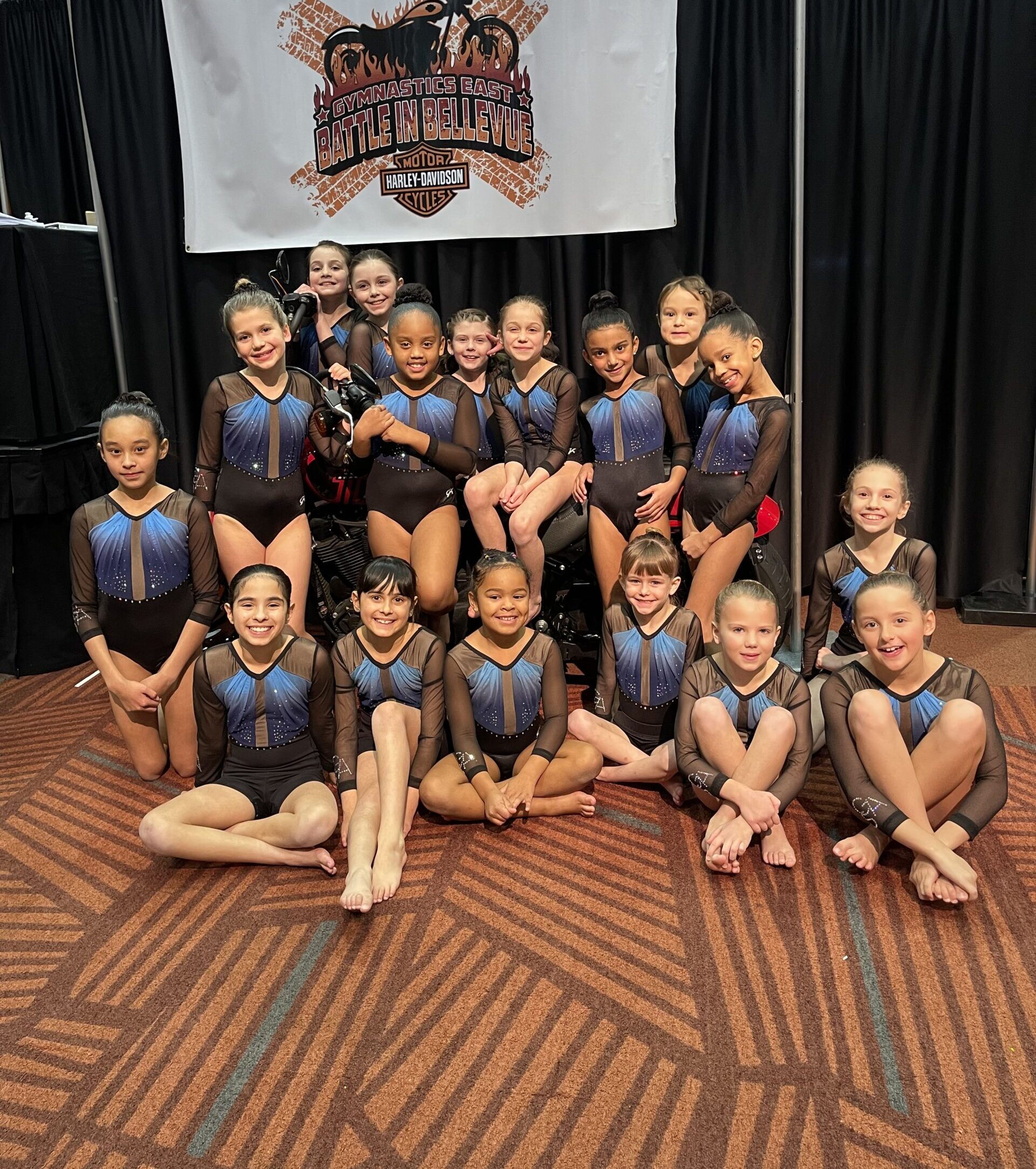 XCEL Teams at Battle in Bellevue - Seattle Gymnastics Academy